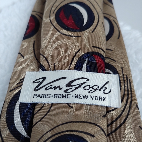 Van Gogh | Accessories | Van Gogh Mens Tie Paris Rome New York | Poshmark